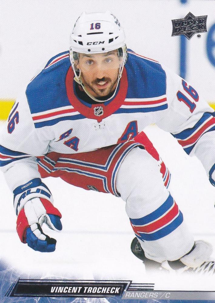 Vincent Trocheck #591 New York Rangers | 2022-23 Upper Deck | NHL Trad ...