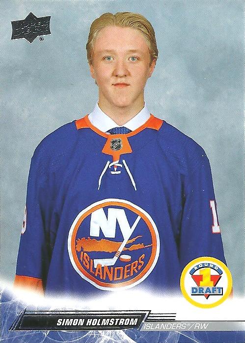 Simon Holmstrom FRDP #748 New York Islanders | 2022-23 Upper Deck | NH ...