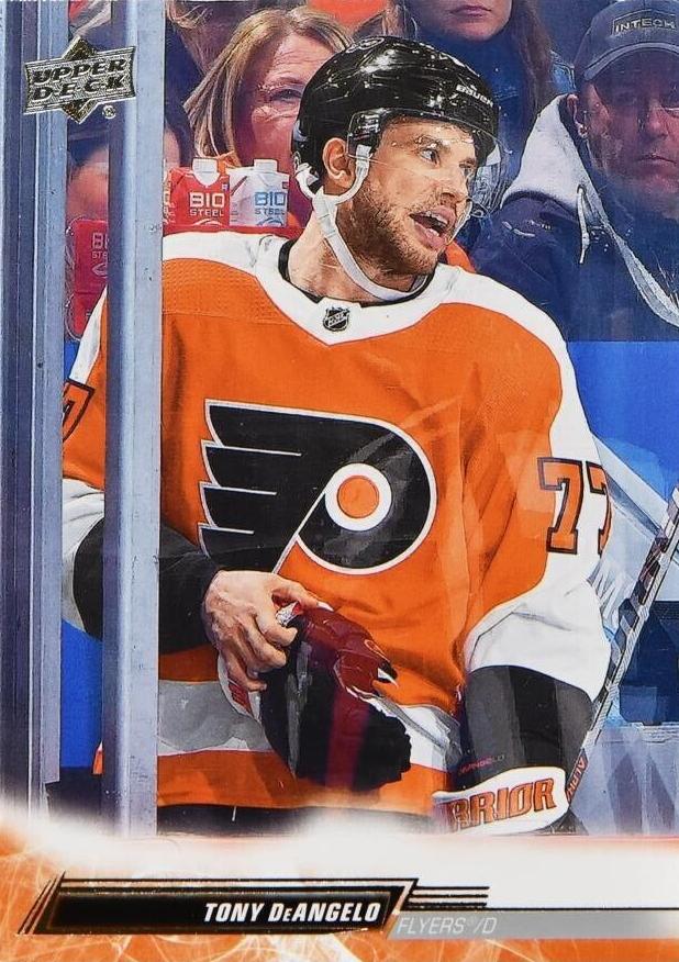 Tony DeAngelo SP, VAR #603 Philadelphia Flyers | 2022-23 Upper Deck ...