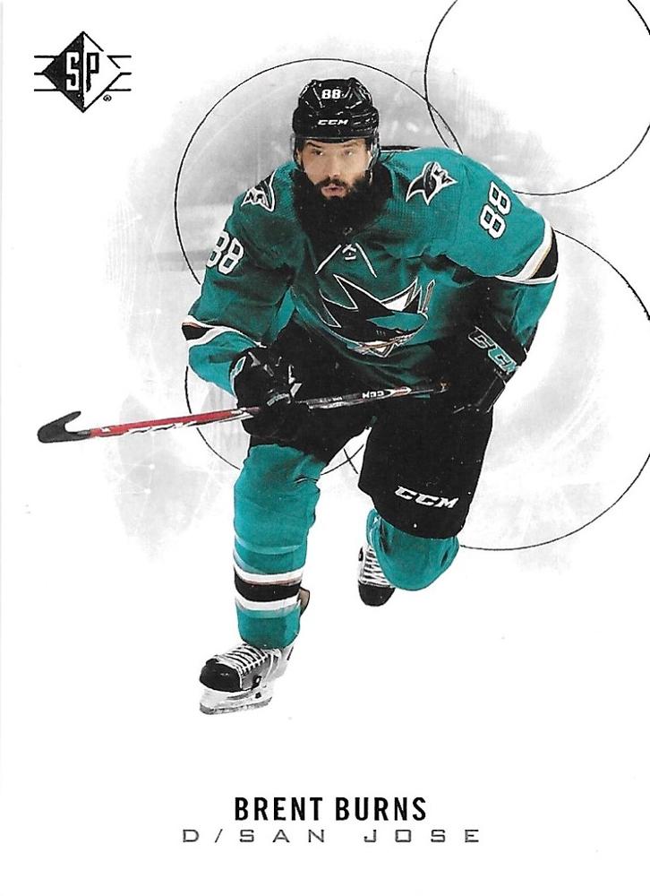 Brent Burns #5 San Jose Sharks | 2020-21 SP | NHL Trading Card ...