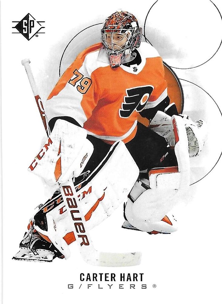 Carter Hart #28 Philadelphia Flyers | 2020-21 SP | NHL Trading Card ...