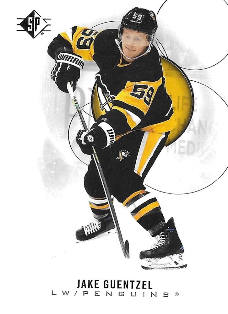 Jake Guentzel #34 Pittsburgh Penguins | 2020-21 SP | NHL Trading Card ...