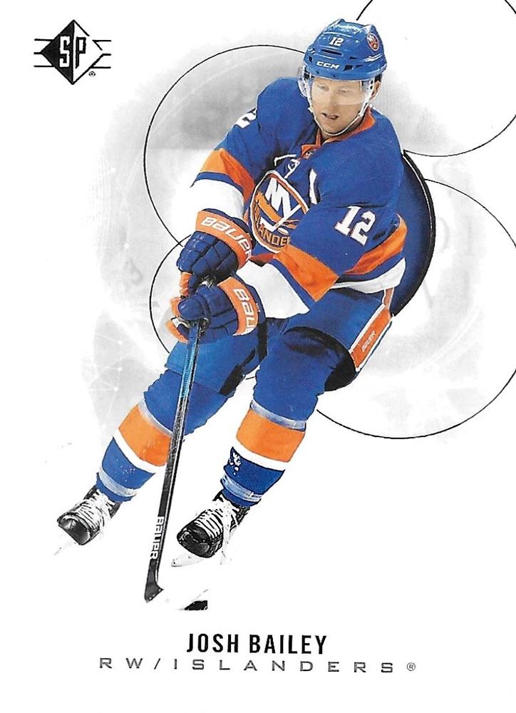 Josh Bailey #39 New York Islanders | 2020-21 SP | NHL Trading Card ...