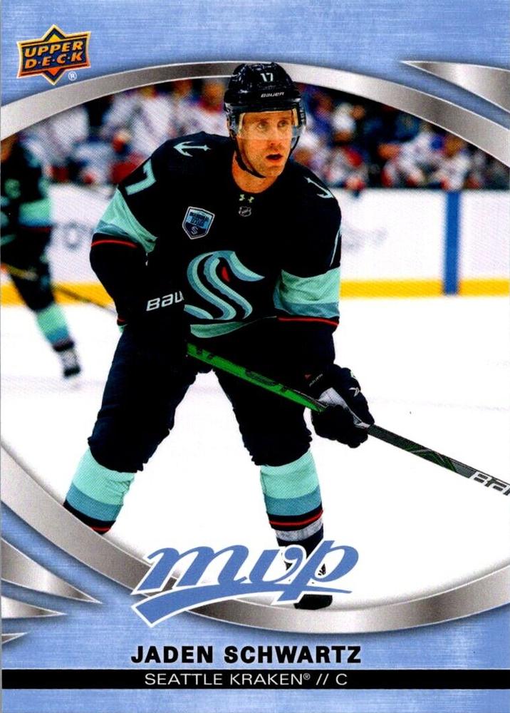 Jaden Schwartz #55 Seattle Kraken | 2023-24 Upper Deck MVP | NHL Tradi ...