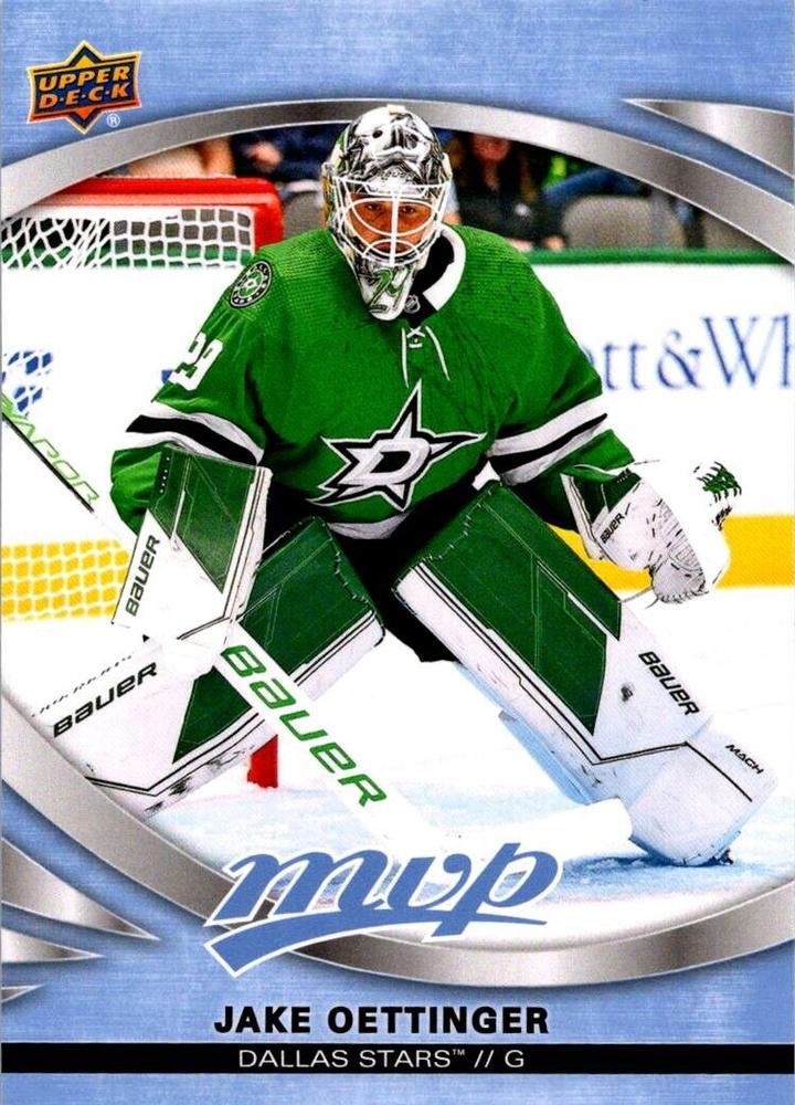 Jake Oettinger #61 Dallas Stars | 2023-24 Upper Deck MVP | NHL Trading ...