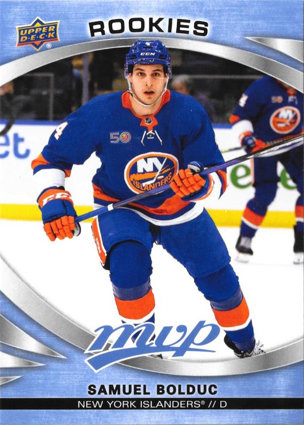 Samuel Bolduc ROO, RC #229 New York Islanders | 2023-24 Upper Deck MVP ...