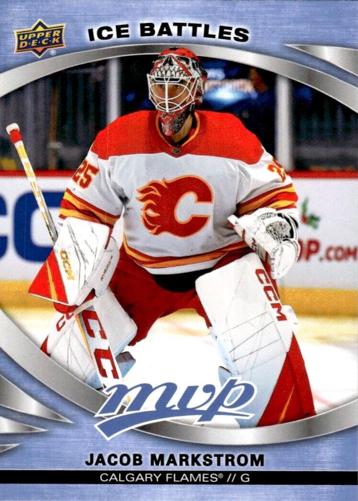 Jacob Markstrom #14 Calgary Flames | 2023-24 Upper Deck MVP - Ice Batt ...