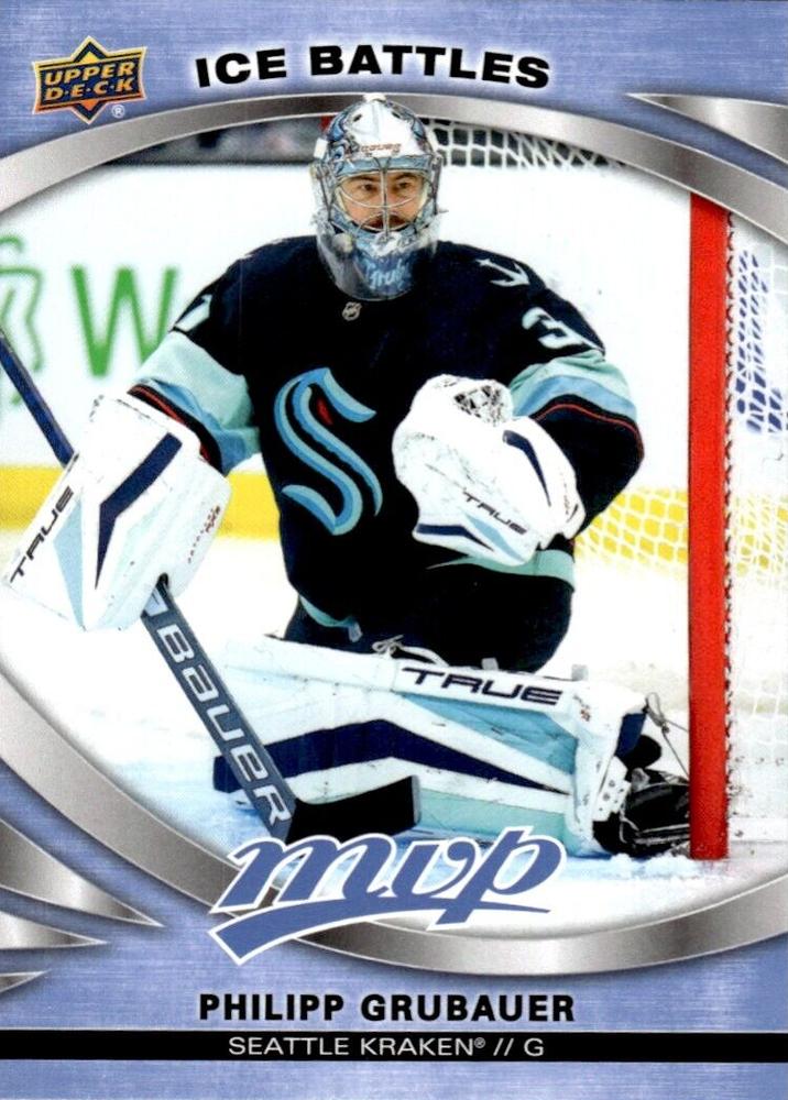 Philipp Grubauer #69 Seattle Kraken | 2023-24 Upper Deck MVP - Ice Bat ...