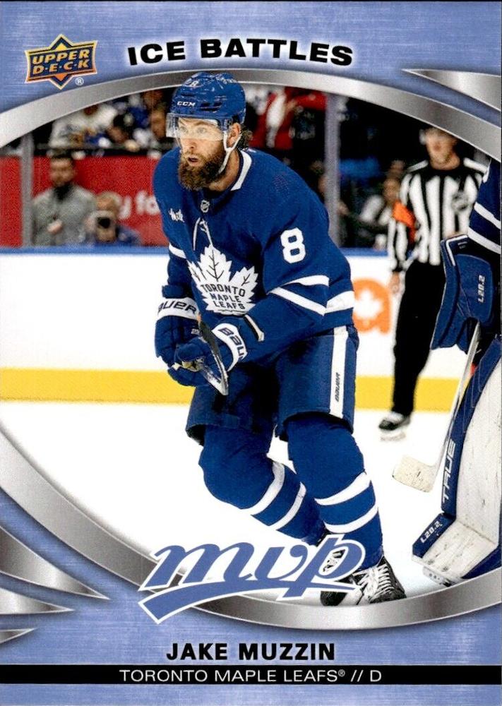 Jake Muzzin #124 Toronto Maple Leafs | 2023-24 Upper Deck MVP - Ice Ba ...