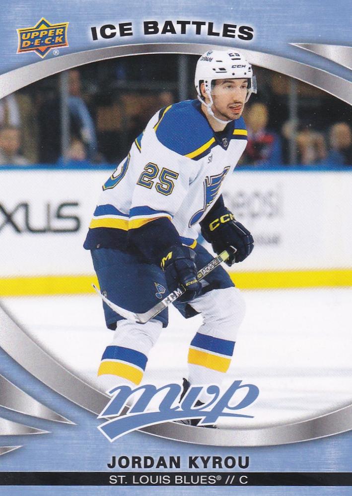 Jordan Kyrou #193 St. Louis Blues | 2023-24 Upper Deck MVP - Ice Battl ...