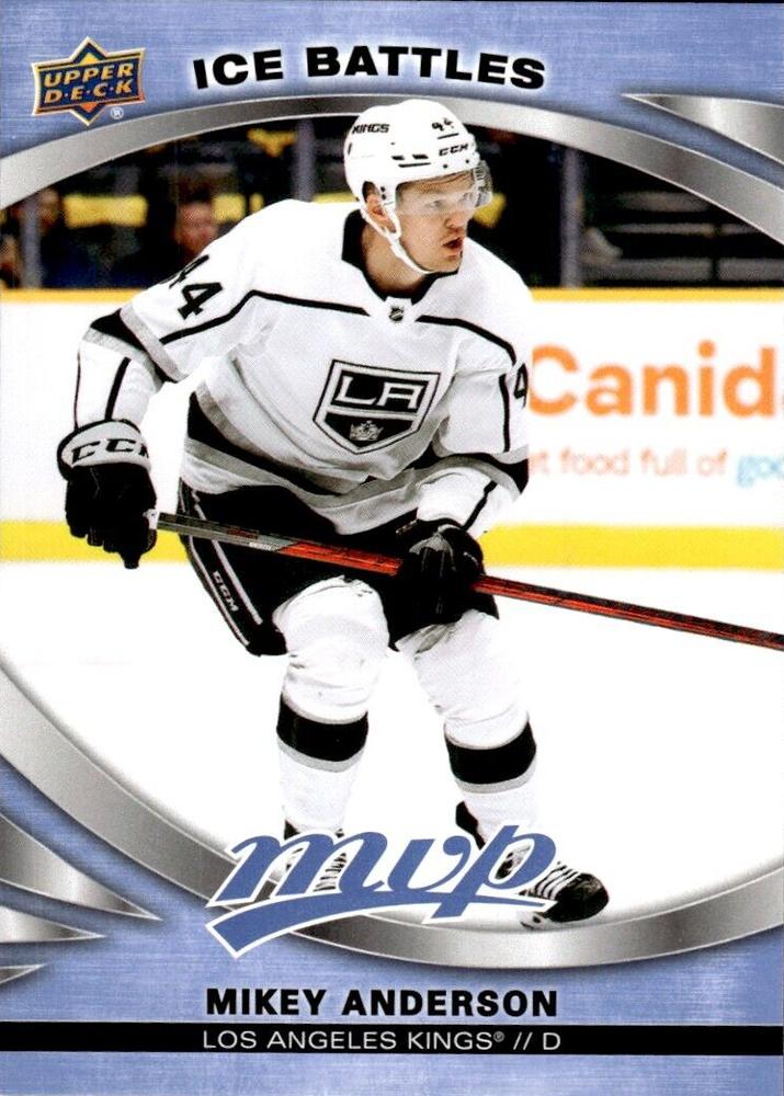 Mikey Anderson #214 Los Angeles Kings | 2023-24 Upper Deck MVP - Ice B ...