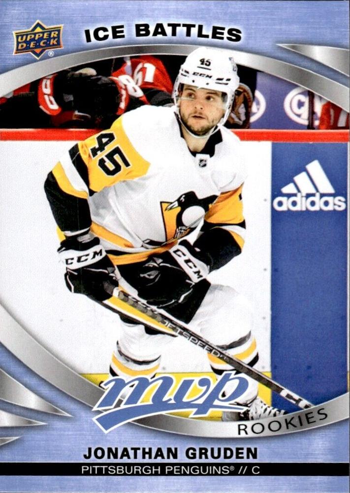 Jonathan Gruden ROO #225 Pittsburgh Penguins | 2023-24 Upper Deck MVP ...