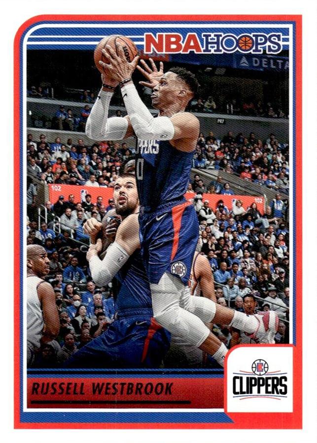 Russell Westbrook #129 Los Angeles Clippers | 2023-24 Hoops | NBA Trad ...