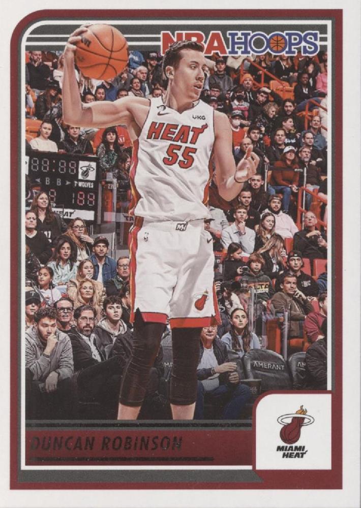 Duncan Robinson #227 Miami Heat | 2023-24 Hoops | NBA Trading Card ...