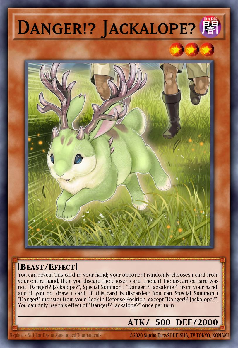 Danger!? Jackalope? - RA01-EN013 Super Rare | Yu-Gi-Oh! Card ...